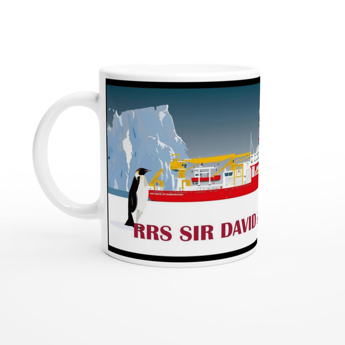 RRS Sir David Attenborough Mug – Gillian Jones Designs